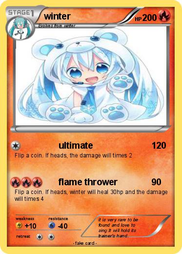 Pokémon winter 403 403 - ultimate - My Pokemon Card