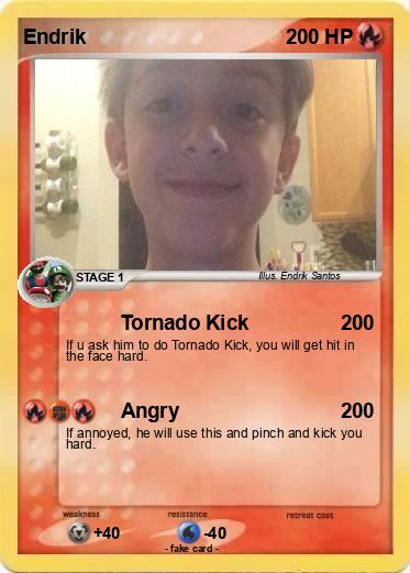 Pokémon Endrik 1 1 - Tornado Kick - My Pokemon Card