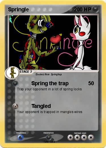 Pokémon Springle - Spring the trap - My Pokemon Card