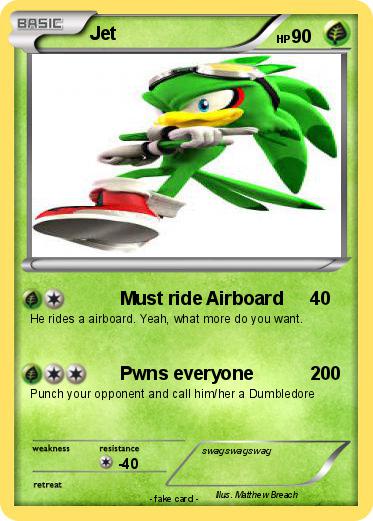 Pokémon Jet 472 472 - Must ride Airboard - My Pokemon Card