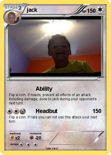 Pokémon jack 2484 2484 - Ability - My Pokemon Card