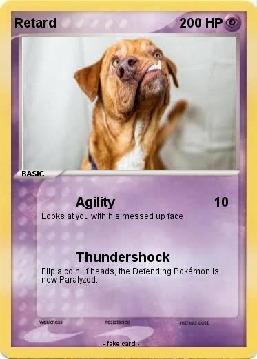 Pokémon Retard 489 489 - Agility - My Pokemon Card