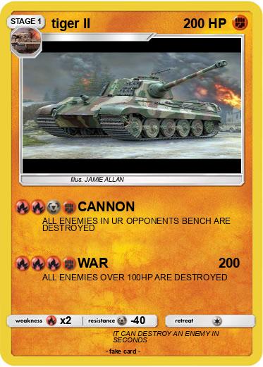 Pokémon tiger II 7 7 - CANNON - My Pokemon Card