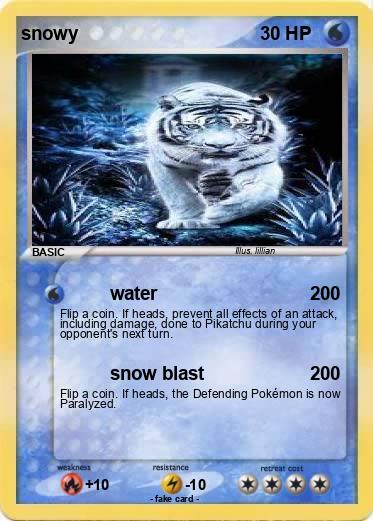 Pokémon snowy 227 227 - water - My Pokemon Card