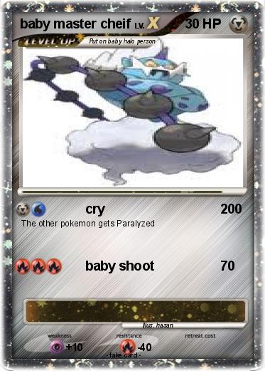 Pokémon baby master cheif - cry - My Pokemon Card