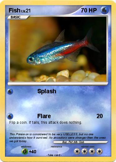 Pokémon Fish 426 426 - Splash - My Pokemon Card