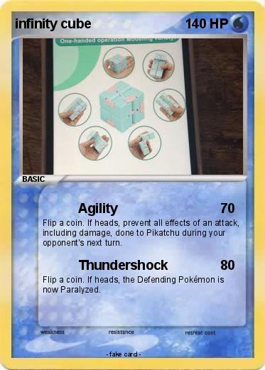Pokémon infinity cube - Agility - My Pokemon Card