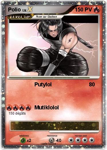 Pokémon Polio - Putylol - Ma carte Pokémon