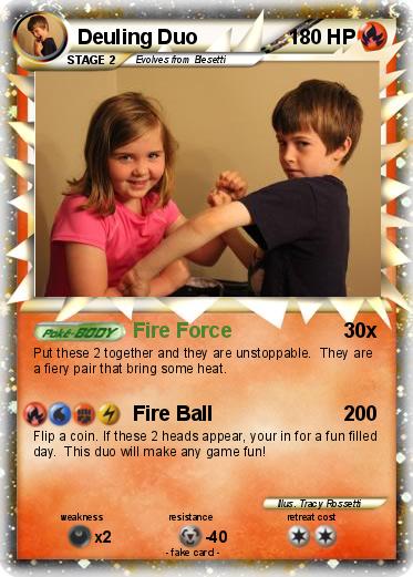 Pokémon Deuling Duo - Fire Force - My Pokemon Card