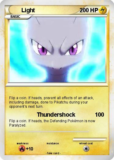 Pokémon Light 784 784 - Thundershock - My Pokemon Card