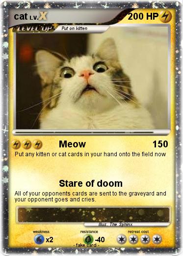 Pokémon cat 3205 3205 - Meow - My Pokemon Card