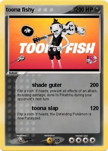 Pokémon toona fishy - shade guter - My Pokemon Card