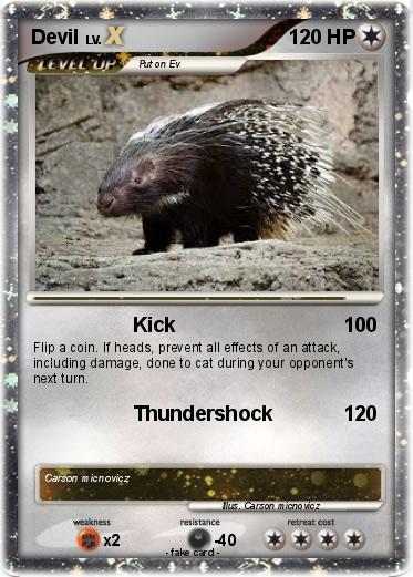 Pokémon Devil 924 924 - Kick - My Pokemon Card