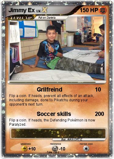 Pokémon Jimmy Ex 7 7 - Grilfreind - My Pokemon Card