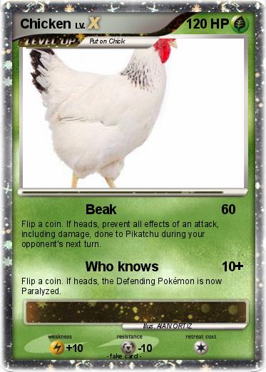 Pokémon Chicken 820 820 - Beak - My Pokemon Card