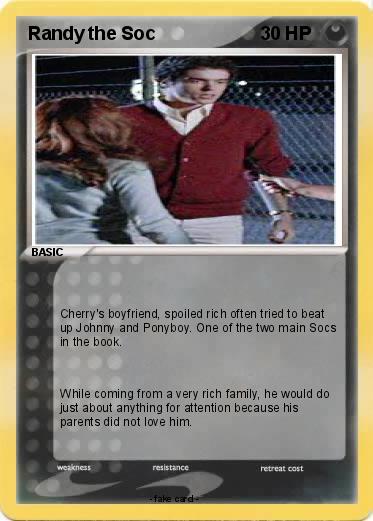 Pokémon Randy the Soc - My Pokemon Card