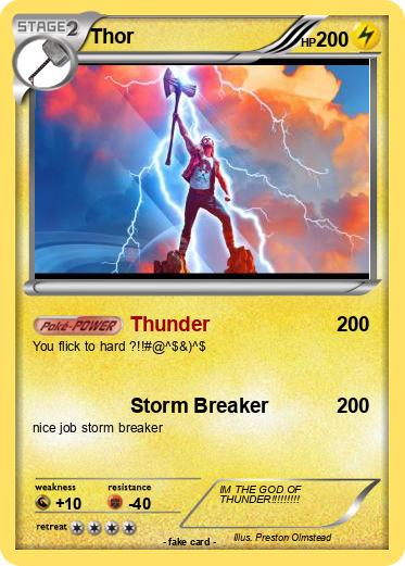 Pokémon Thor 1063 1063 - Thunder - My Pokemon Card