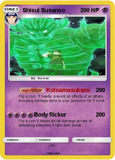 Pokémon Shisui Susanoo - Kotoamasukami - My Pokemon Card