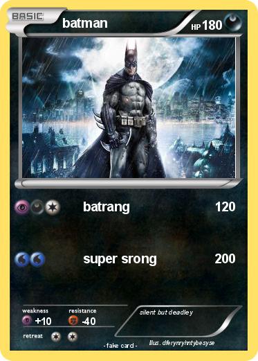 Pokémon batman 1287 1287 - batrang - My Pokemon Card