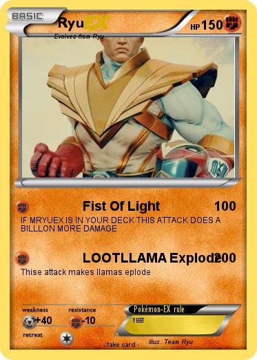 Pokémon Ryu 421 421 - Fist Of Light - My Pokemon Card