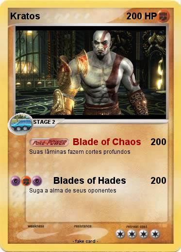Pokémon Kratos 625 625 - Blade of Chaos - My Pokemon Card