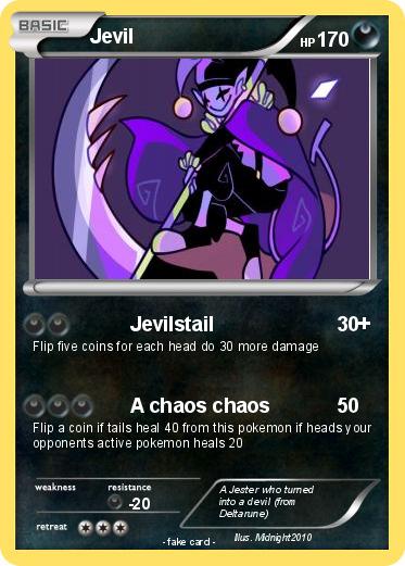 Pokémon Jevil 90 90 - Jevilstail - My Pokemon Card