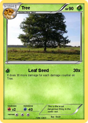 Pokémon Tree 721 721 - Leaf Seed - My Pokemon Card