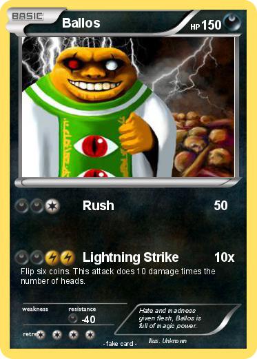 Pokémon Ballos 1 1 - Rush - My Pokemon Card