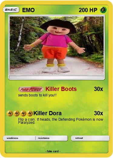 Pokémon EMO 709 709 - Killer Boots - My Pokemon Card