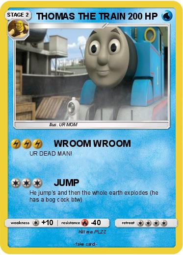 Pokémon THOMAS THE TRAIN 68 68 - WROOM WROOM - My Pokemon Card