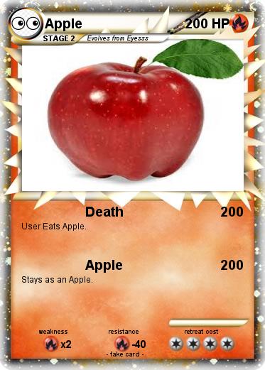 Pokémon Apple 981 981 - Death - My Pokemon Card
