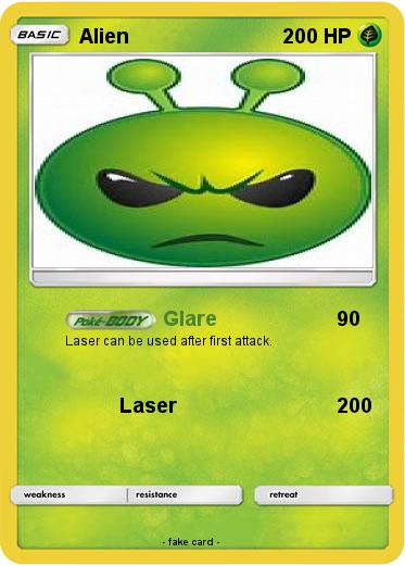 Pokémon Alien 1453 1453 - Glare - My Pokemon Card