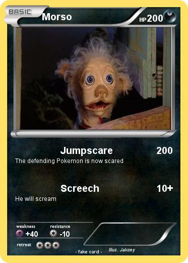 Pokémon Morso 12 12 - Jumpscare - My Pokemon Card