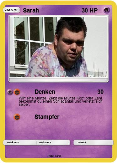 Pokémon Sarah 703 703 - Denken - My Pokemon Card