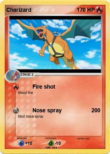 Pokémon Charizard 11631 11631 - Fire shot - My Pokemon Card
