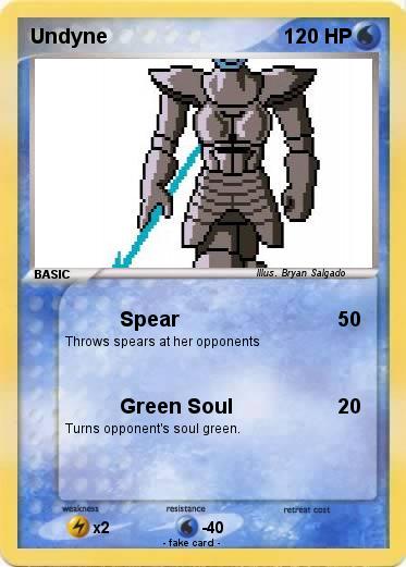 Pokémon Undyne 222 222 - Spear - My Pokemon Card