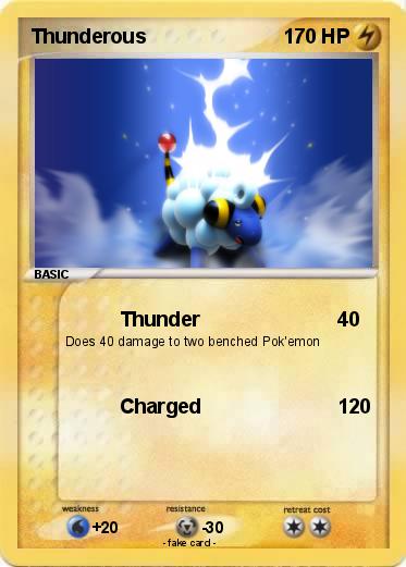 Pokémon Thunderous 51 51 - Thunder - My Pokemon Card