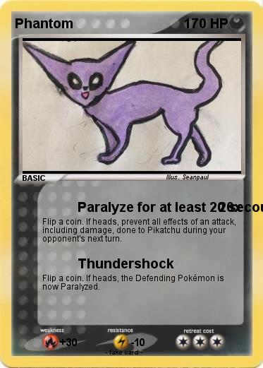 Pokémon Phantom 749 749 - Paralyze for at least 20 secouds - My Pokemon ...