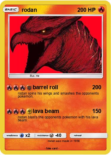Pokémon rodan 147 147 - barrel roll - My Pokemon Card