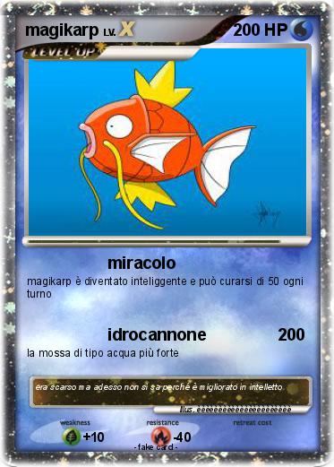 Pokémon magikarp 761 761 - miracolo - My Pokemon Card