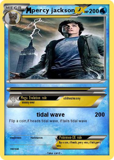 Pokémon percy jackson 607 607 - tidal wave - My Pokemon Card
