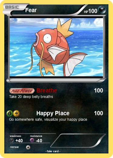 Pokémon Fear 144 144 - Breathe - My Pokemon Card
