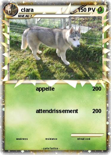 Pokémon clara 108 108 - appelle - Ma carte Pokémon