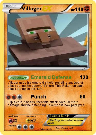 Pokémon Villager 294 294 - Emerald Defense - My Pokemon Card