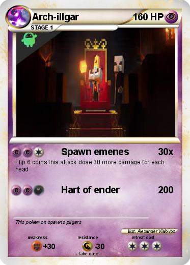 Pokémon Arch illgar - Spawn emenes - My Pokemon Card