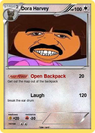 Pokémon Dora Harvey - Open Backpack - My Pokemon Card