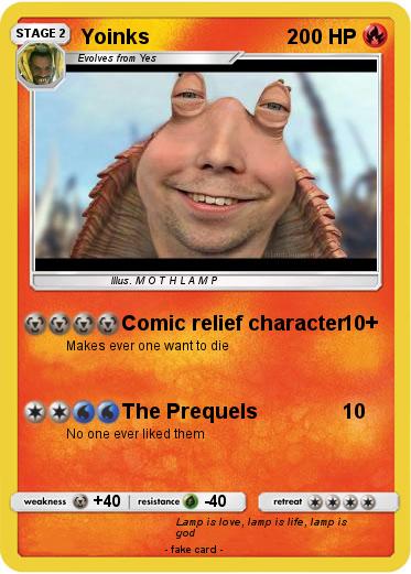 Pokémon Yoinks - Comic relief character - My Pokemon Card