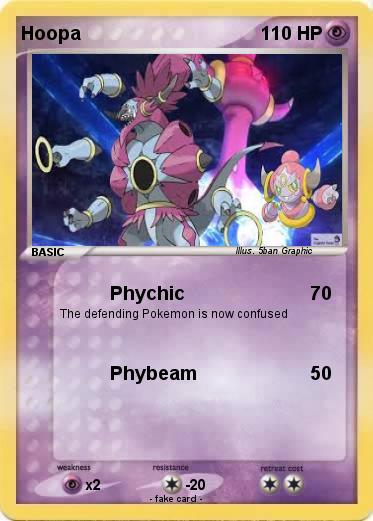 Pokémon Hoopa 755 755 - Phychic - My Pokemon Card