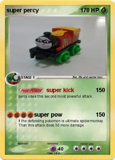 Pokémon super percy - super kick - My Pokemon Card