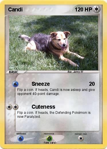 Pokémon Candi 2 2 - Sneeze - My Pokemon Card